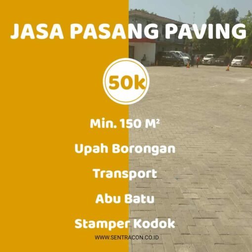 4 Macam Ukuran Paving Block Terbaik Yang Paling Banyak Dipakai Di ...