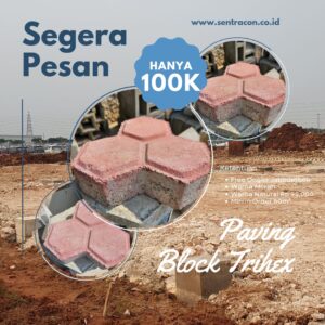 Jual Paving Block 21x21 Ubin Full Harga Murah & Berkualitas Grade A